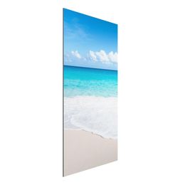 Bilderwelten Alu-Dibond Outdoor Bild Blaue Welle