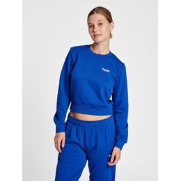 Hummel Sportsweatshirt Damen Gr&ouml;&szlig;e XL kobaltblau / wei&szlig;