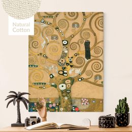 Bilderwelten Leinwandbild Gustav Klimt - Der Lebensbaum