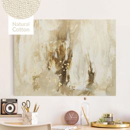 Bilderwelten Leinwandbild Goldener Treibsand II