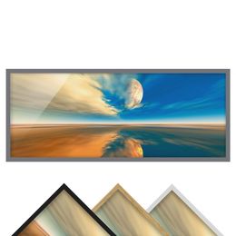 Bilderwelten Bild mit Rahmen - Panorama Fantasy