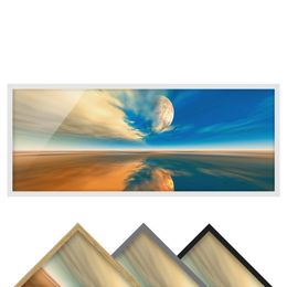 Bilderwelten Bild mit Rahmen - Panorama Fantasy