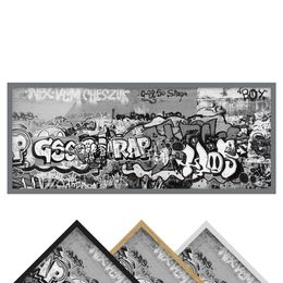 Bilderwelten Bild mit Rahmen - Panorama Graffiti Art