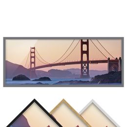 Bilderwelten Bild mit Rahmen - Panorama San Francisco Romance