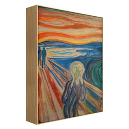 Bilderwelten Akustik-Wechselbild Edvard Munch - Der Schrei