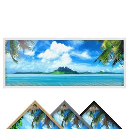 Bilderwelten Bild mit Rahmen - Panorama Traumurlaub