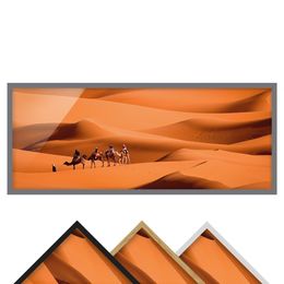 Bilderwelten Bild mit Rahmen - Panorama Namib Desert