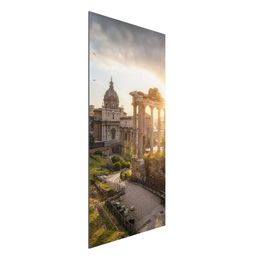 Bilderwelten Alu-Dibond Outdoor Bild Forum Romanum bei Sonnenaufgang