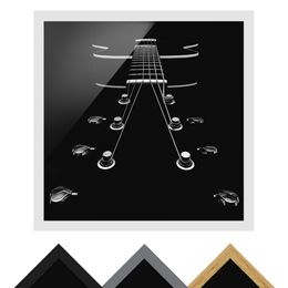 Bilderwelten Bild mit Rahmen - Quadrat Mein neues Baby