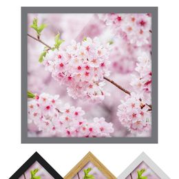 Bilderwelten Bild mit Rahmen Japanische Kirschbl&uuml;ten