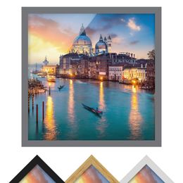 Bilderwelten Bild mit Rahmen Sunset in Venice