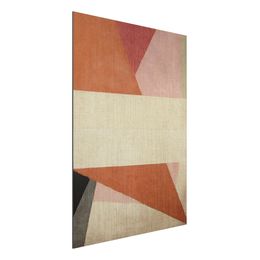 Bilderwelten Alu-Dibond Outdoor Bild Kreuzende Geometrie