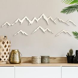 Bilderwelten Wanddeko Holz Berge