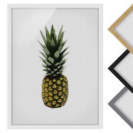 Bilderwelten Bild mit Rahmen Ananas