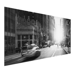Bilderwelten Alu-Dibond Outdoor Bild Lebhaftes New York