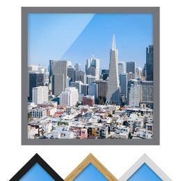 Bilderwelten Bild mit Rahmen San Francisco Skyline