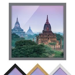 Bilderwelten Bild mit Rahmen Sakralgeb&auml;ude in Bagan