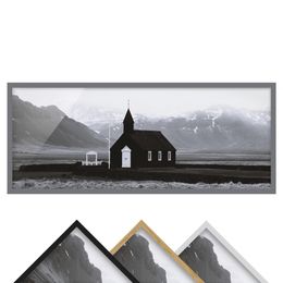 Bilderwelten Bild mit Rahmen Die schwarze Kirche