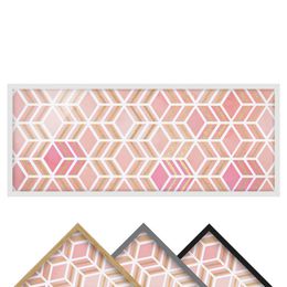 Bilderwelten Bild mit Rahmen Take the Cake Gold und Rose