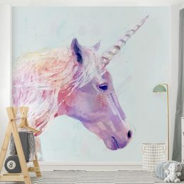 Bilderwelten Fototapete Mystisches Einhorn I