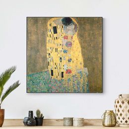 Wechselbild Gustav Klimt - Der Ku&szlig;