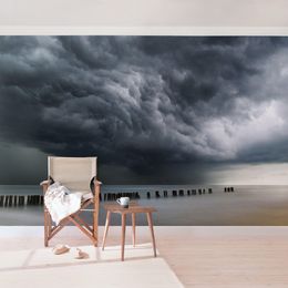 Bilderwelten Fototapete Sturmwolken &uuml;ber der Ostsee