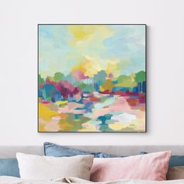 Wechselbild Bunte Landschaft