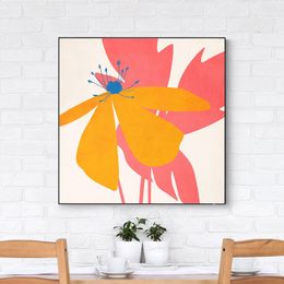 Wechselbild Florale Sch&ouml;nheit Rosa und Orange