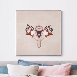 Wechselbild Boho Uterus