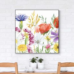 Wechselbild Aquarellierte Blumen