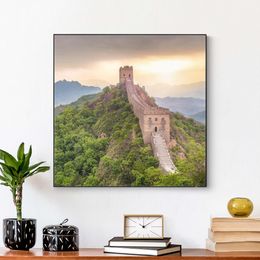Wechselbild Die unendliche Mauer von China
