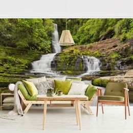 Bilderwelten Fototapete Upper McLean Falls in Neuseeland
