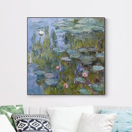 Wechselbild Claude Monet - Seerosen (Nympheas)