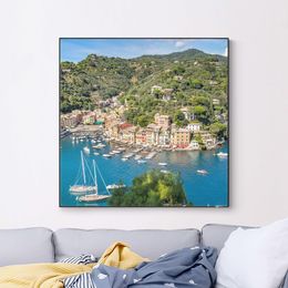 Wechselbild Portofino Harbour