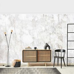 Bilderwelten Fototapete Wei&szlig;e Shabby Betonwand gestrichen