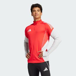 adidas Performance Funktionsshirt 'Tiro 25' Herren Gr&ouml;&szlig;e XS hellgrau / rot / wei&szlig;