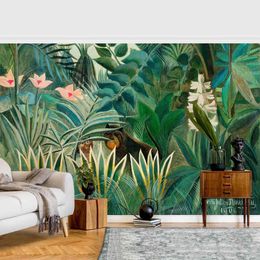 Bilderwelten Fototapete Henri Rousseau - Dschungel am &Auml;quator