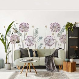 Bilderwelten Fototapete Allium Illustration