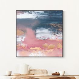 Wechselbild Rosa Sturm mit Gold