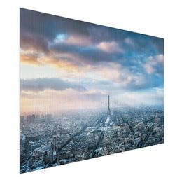 Bilderwelten Alu-Dibond Outdoor Bild Winter in Paris
