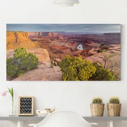 Bilderwelten Leinwandbild - Querformat Dead Horse Point Canyonlands National Park USA