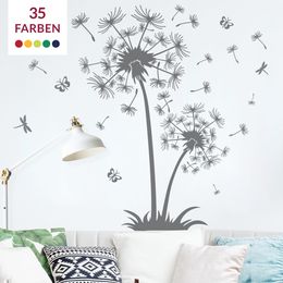 Bilderwelten Wandtattoo 21-teilig Pusteblume de luxe