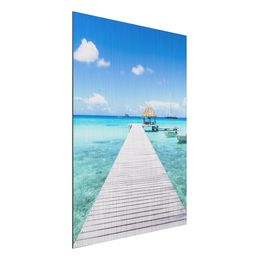 Bilderwelten Alu-Dibond Outdoor Bild Urlaub in den Tropen