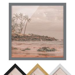 Bilderwelten Bild mit Rahmen Aloha Hawaii Strand