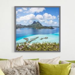 Bilderwelten Bild mit Rahmen Inselparadies II