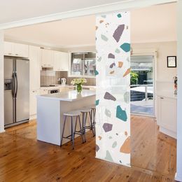 Bilderwelten Schiebegardine Detailliertes Terrazzo Muster Grosseto