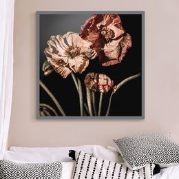 Bilderwelten Bild mit Rahmen Dunkler Fr&uuml;hling