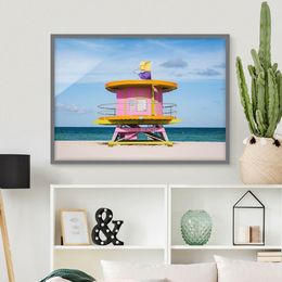 Bilderwelten Bild mit Rahmen Miami Beach