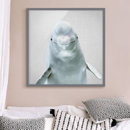 Bilderwelten Bild mit Rahmen Belugawal Bob