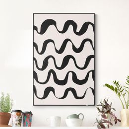 Wechselbild Alina Buffiere Illustration - Grobe Wellen